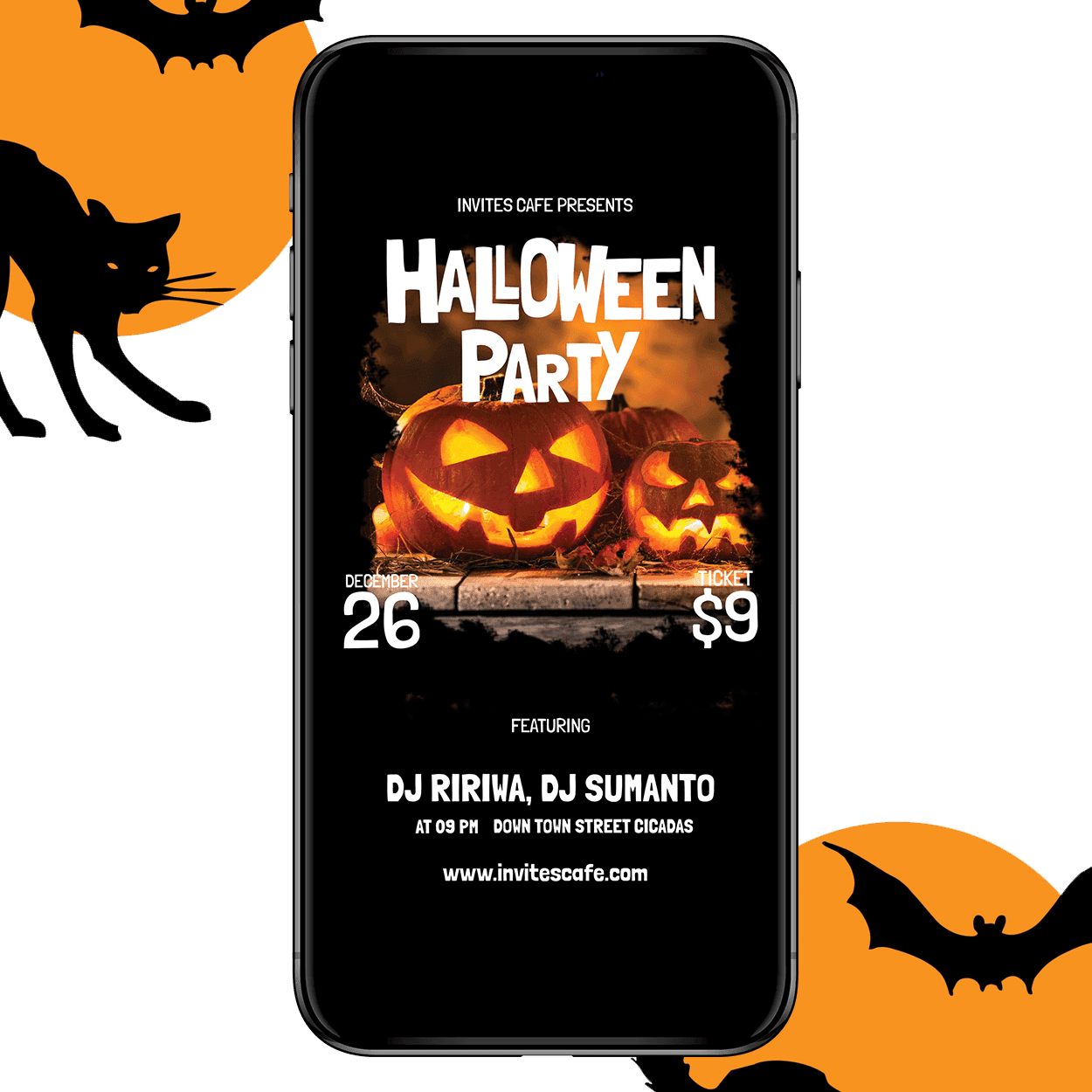 Halloween 002 – Invites Cafe